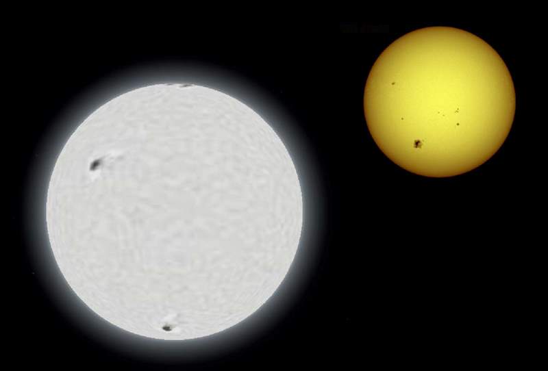 Watch: what other stars would look like in the place of the Sun - Our ...